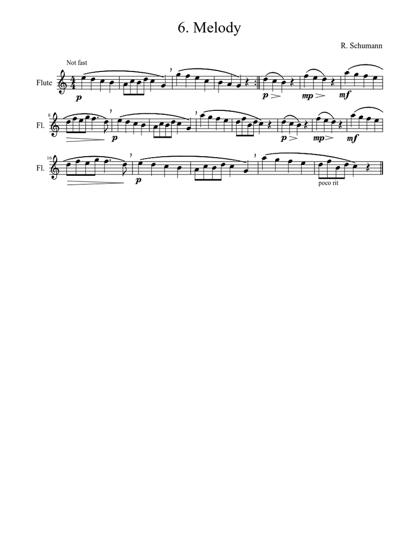 6. Melody - piano tutorial