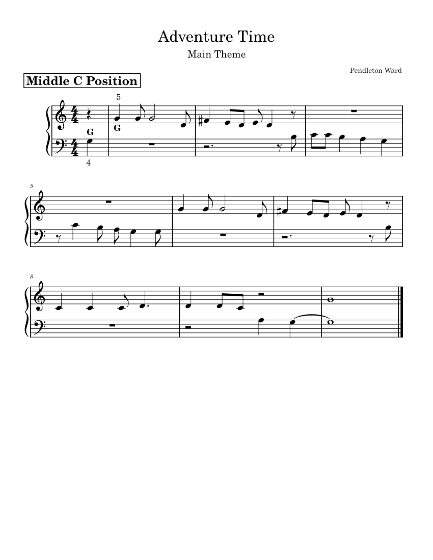 Adventure time theme – Misc Cartoons Adventure Time Theme Song ...