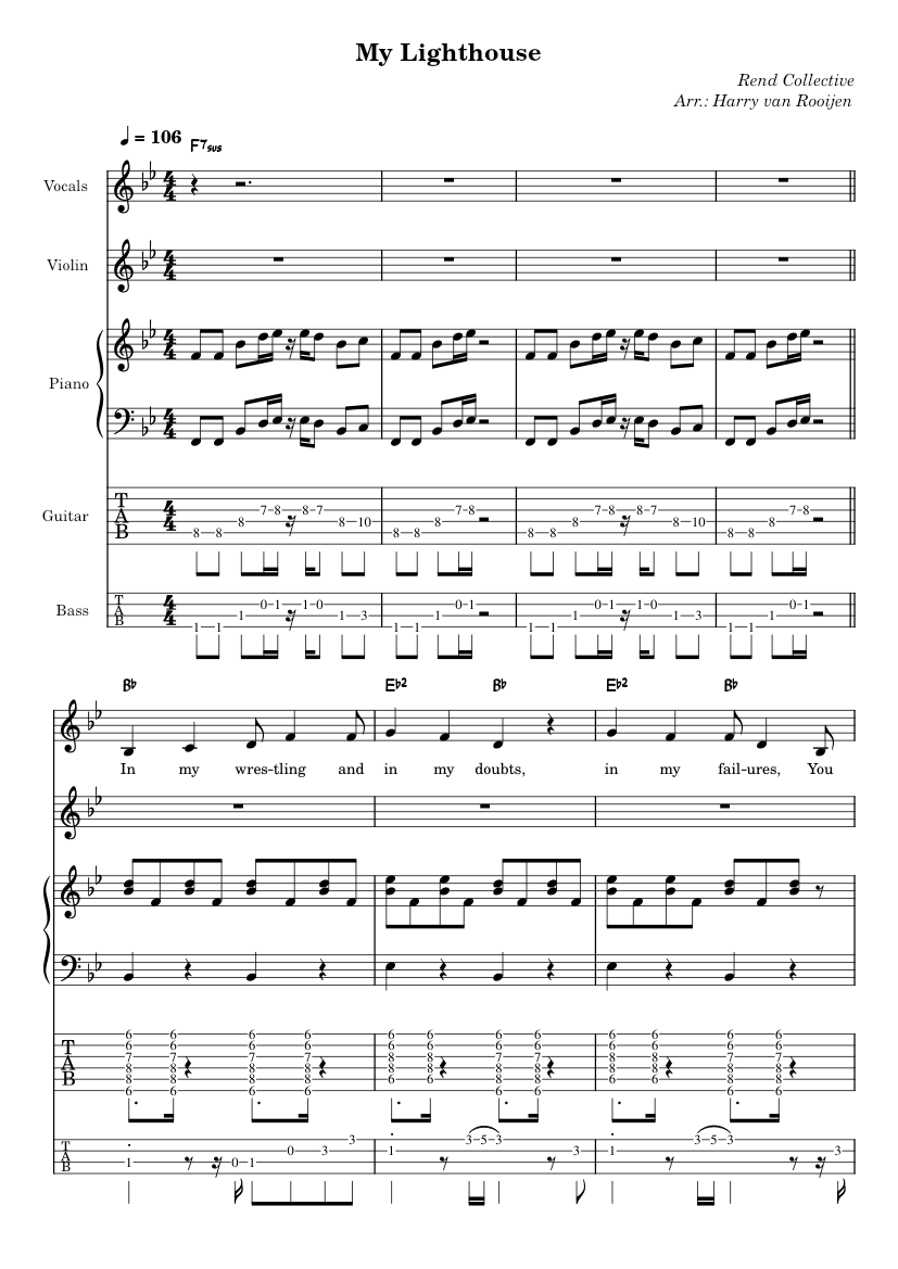 My Lighthouse - Rend Collective / Opwekking 807 - God van Licht ...