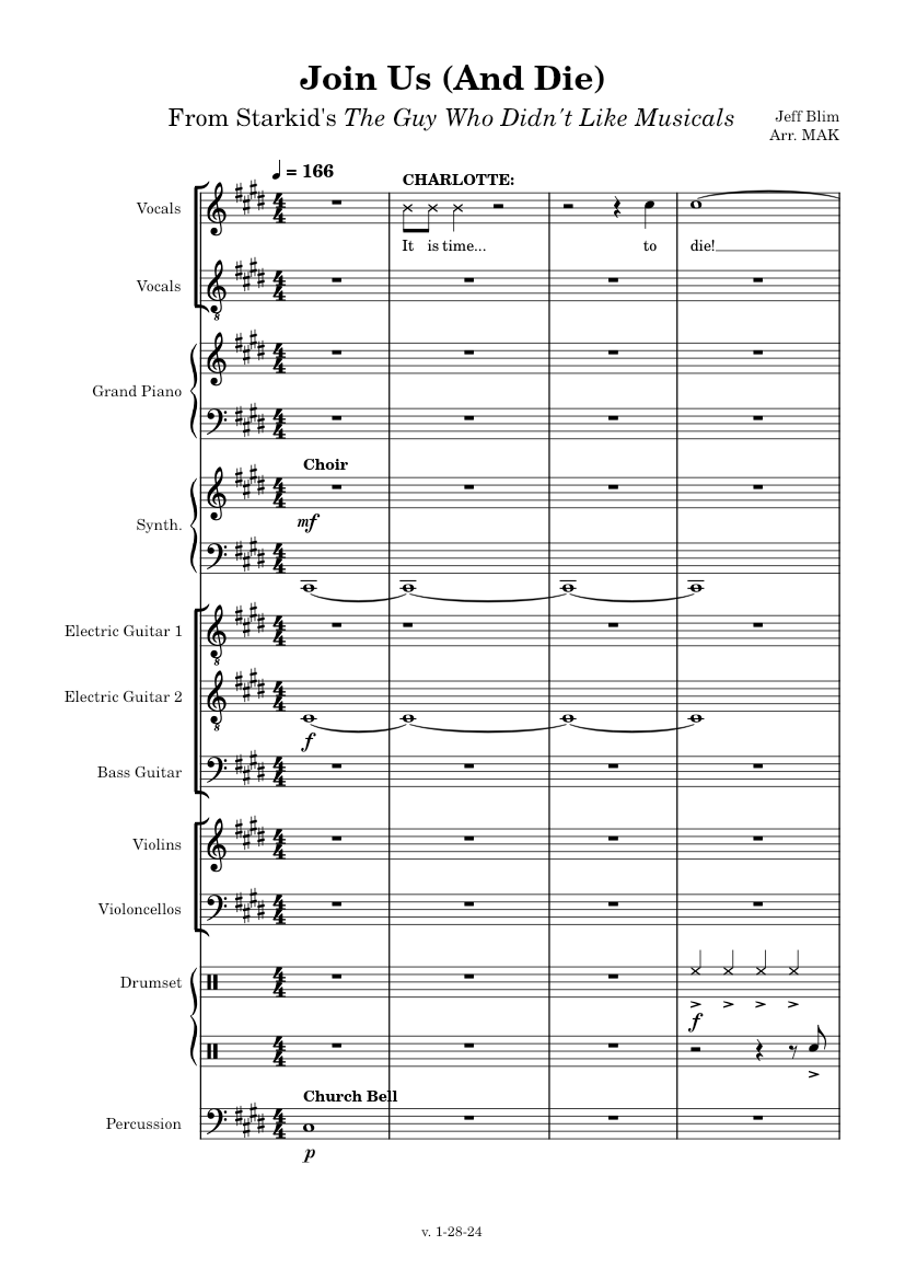 Join Us (And Die) (from Starkid's The Guy Who Didn't Like Musicals ...