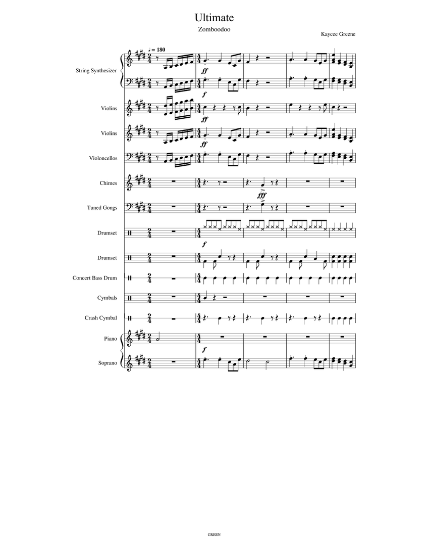 Ultimate! Sheet music for Piano, Soprano, Alto, Tenor & more ...