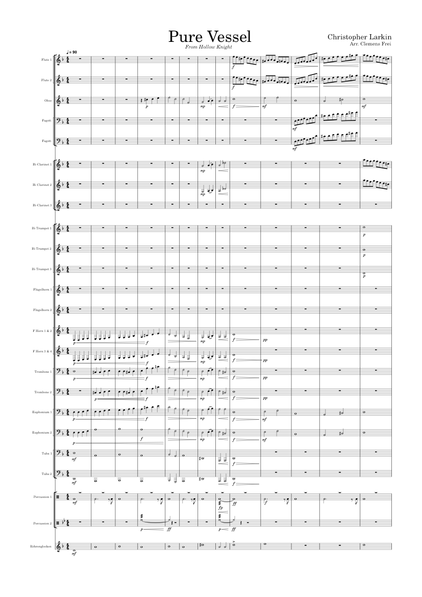 Pure Vessel – Christopher Larkin Sheet Music for Trombone, Euphonium ...