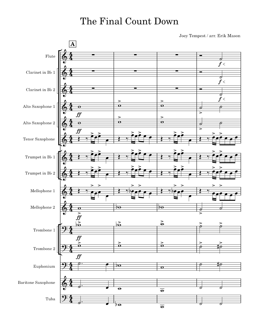 The Final Countdown – Joey Tempest The Final Countdown – (complete ...