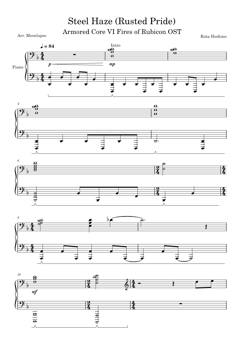 Steel Haze (Rusted Pride) – Kota Hoshino - Armored Core VI Fires of ...