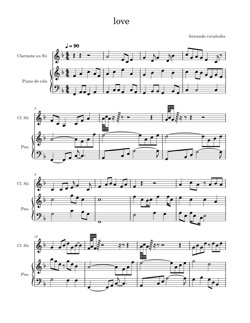 love - piano tutorial