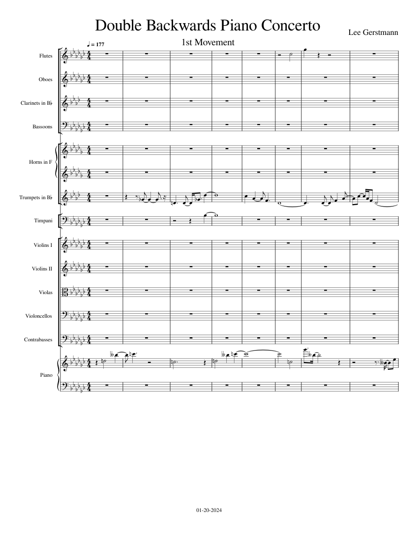 Double_Backwards_Piano_Concerto 1st Movement.mscz Sheet music for Piano ...