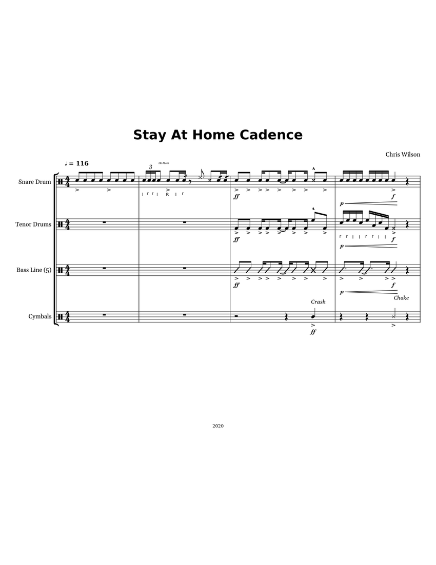 30 Minute Cadence - piano tutorial