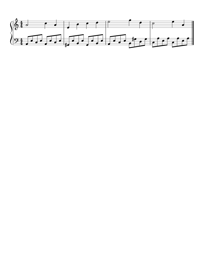 hw Sheet music for Piano (Solo) | Musescore.com