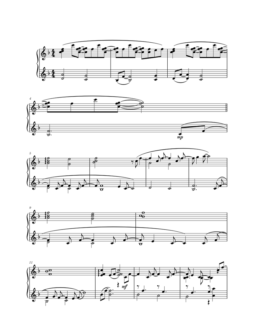 Niji no Kanatani – ReoNa 033377b426cbe4d4adff11f0fd65d9faf6260110 Sheet music for Piano (Solo ...