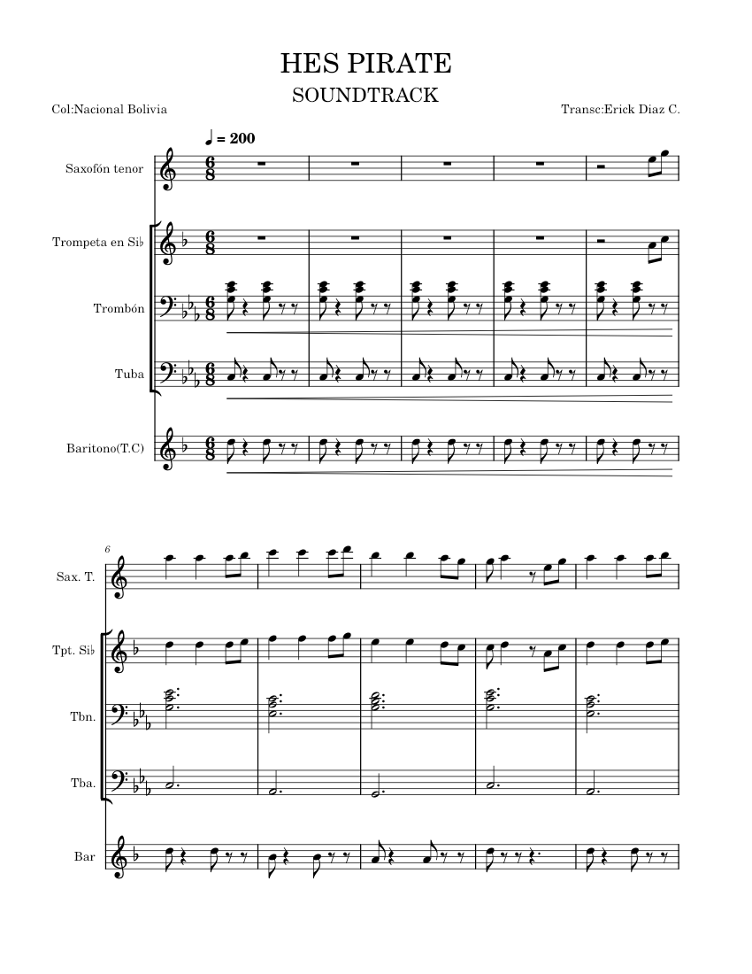 Pirates of the caribbean - hes a pirate – Misc Soundtrack Pirates of ...