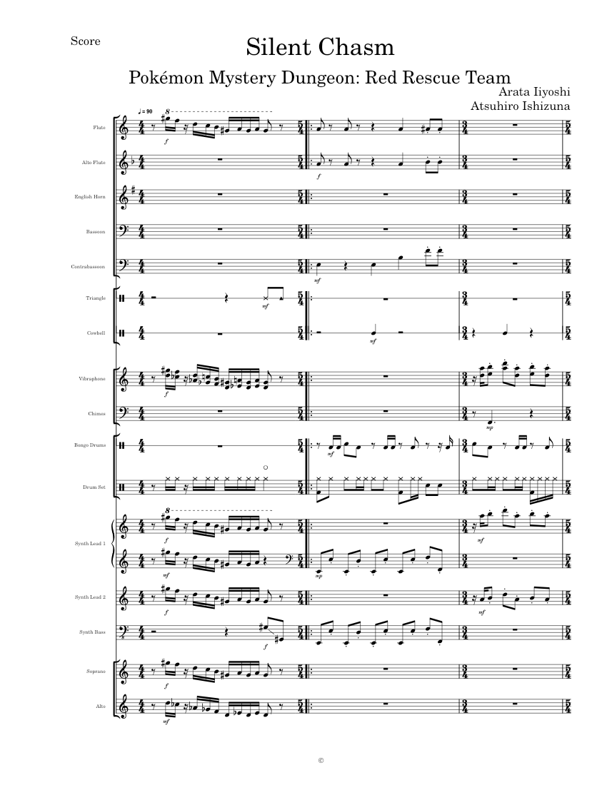 Silent Chasm (Pokémon Mystery Dungeon: Red Rescue Team) - Transcribed ...