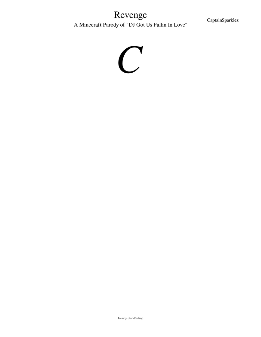 Revenge Minecraft Conductor Sheet music for Piano, Trombone, Organ ...