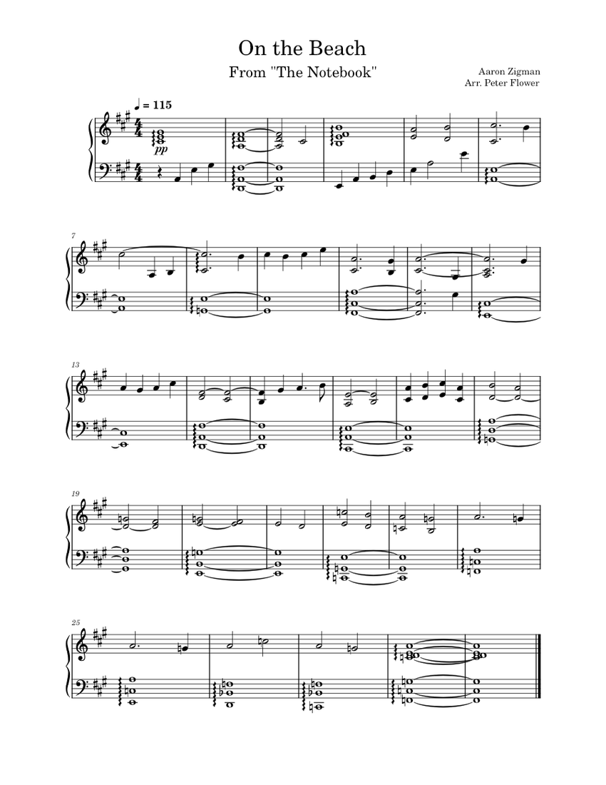 On the Beach – Aaron Zigman, Bethany Dillon, Bridge To Terabithia Movie ...