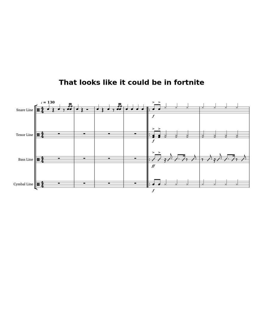 This sounds like it could be scv 2004 or blue devils ditty or fortnite ...