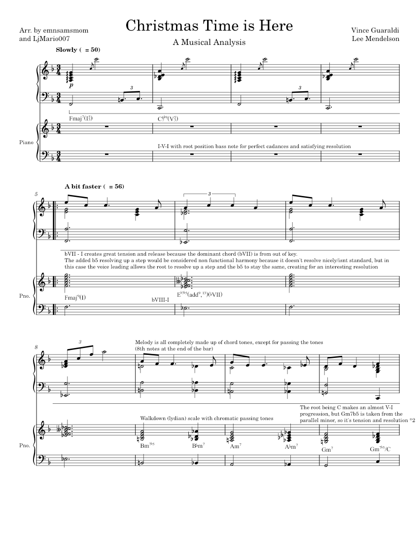 Christmas Time Is Here – A Charlie Brown Christmas MUSICAL ANALYSIS ...