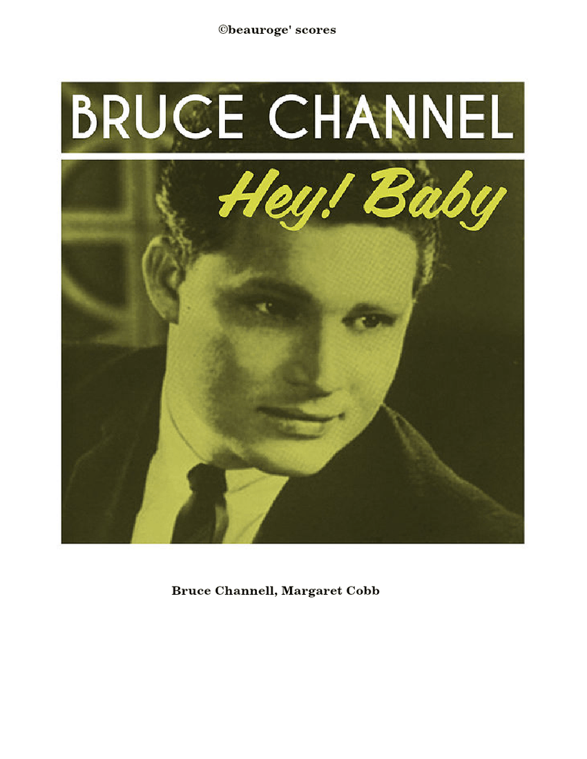 Hey! Baby Sheet music for Piano, Guitar, Bass guitar, Drum group & more ...