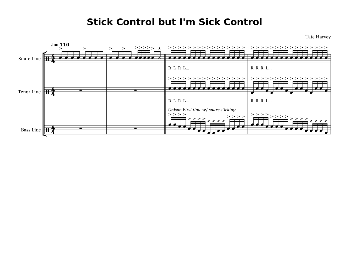 Stick Control challenge 30 min – John S Stick Control but I'm Sick ...