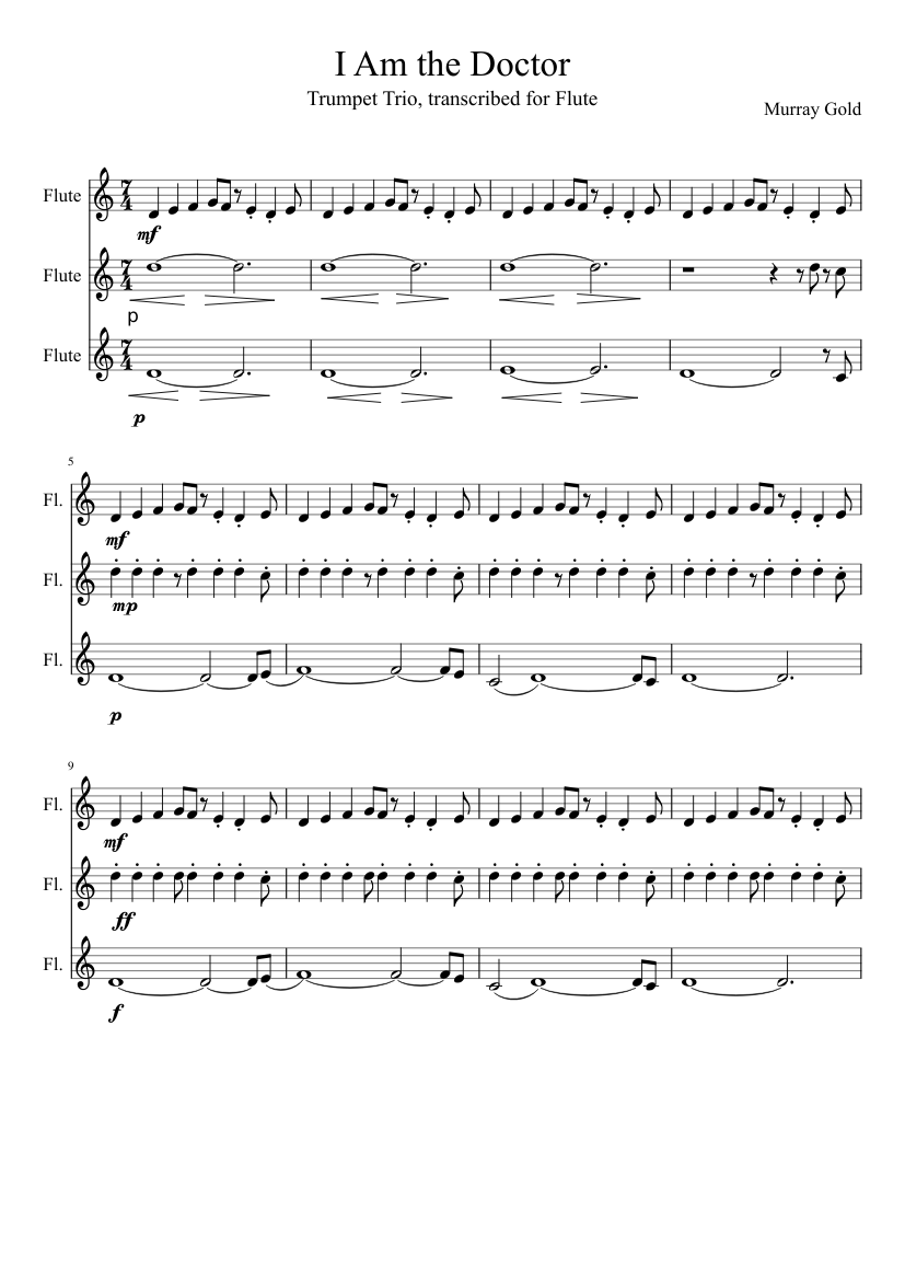 Trumpet Trio I Am The Doctor