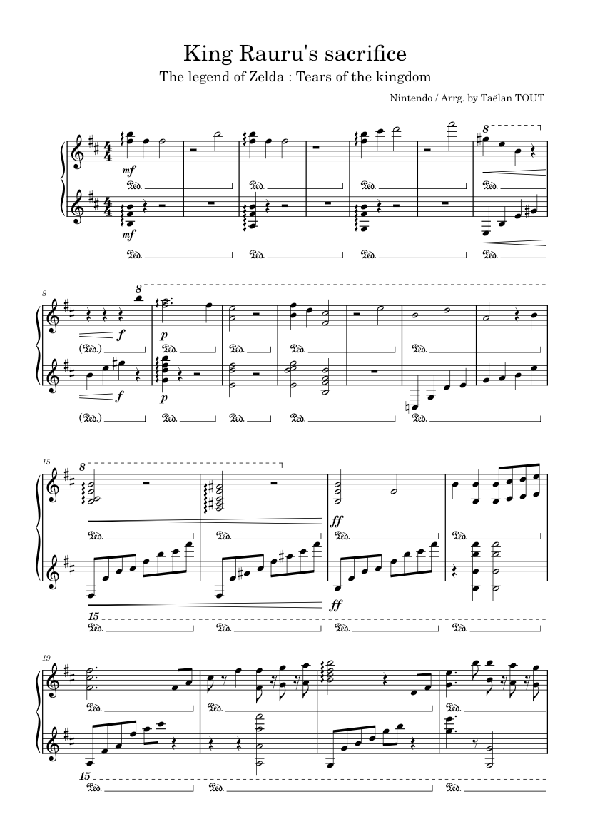 Remember this name / King Rauru's sacrifice ( The legend of Zelda ...