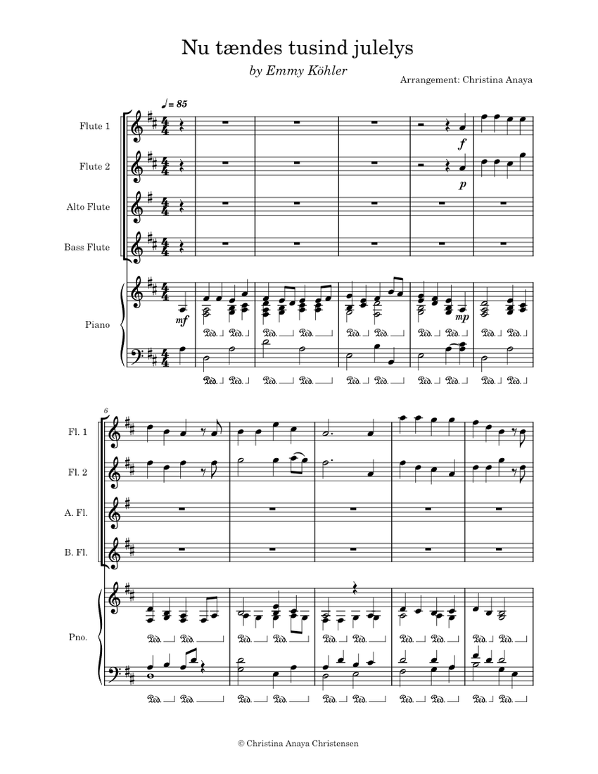 Nu tändas tusen juleljus – Emmy Köhler Nu tændes tusind julelys - "A ...