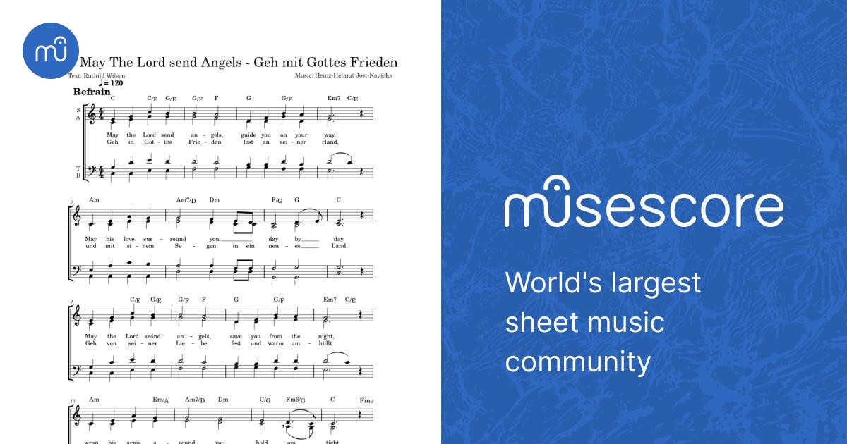 May The Lord send Angels - Geh in Gottes Frieden – Heinz-Helmut Jost ...