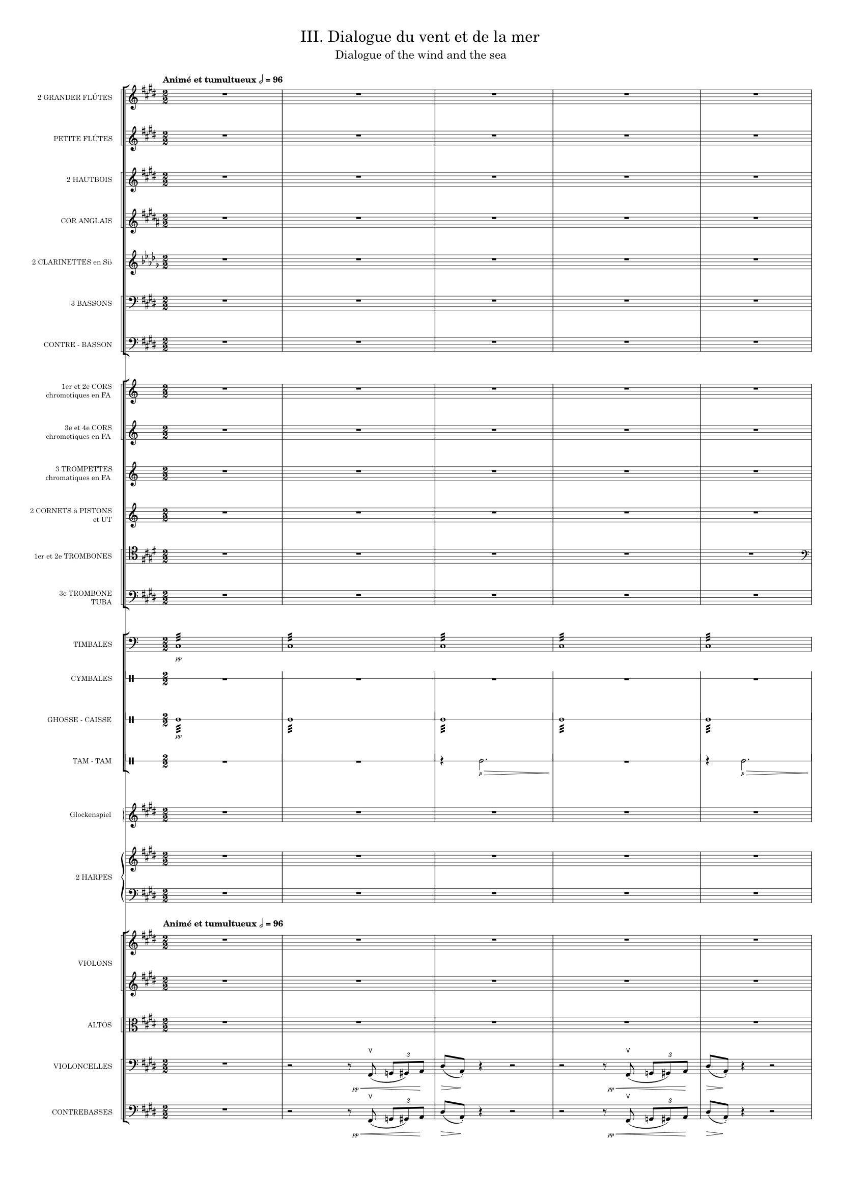 La mer (Third Movement) – Claude Debussy Sheet Music for Trombone ...