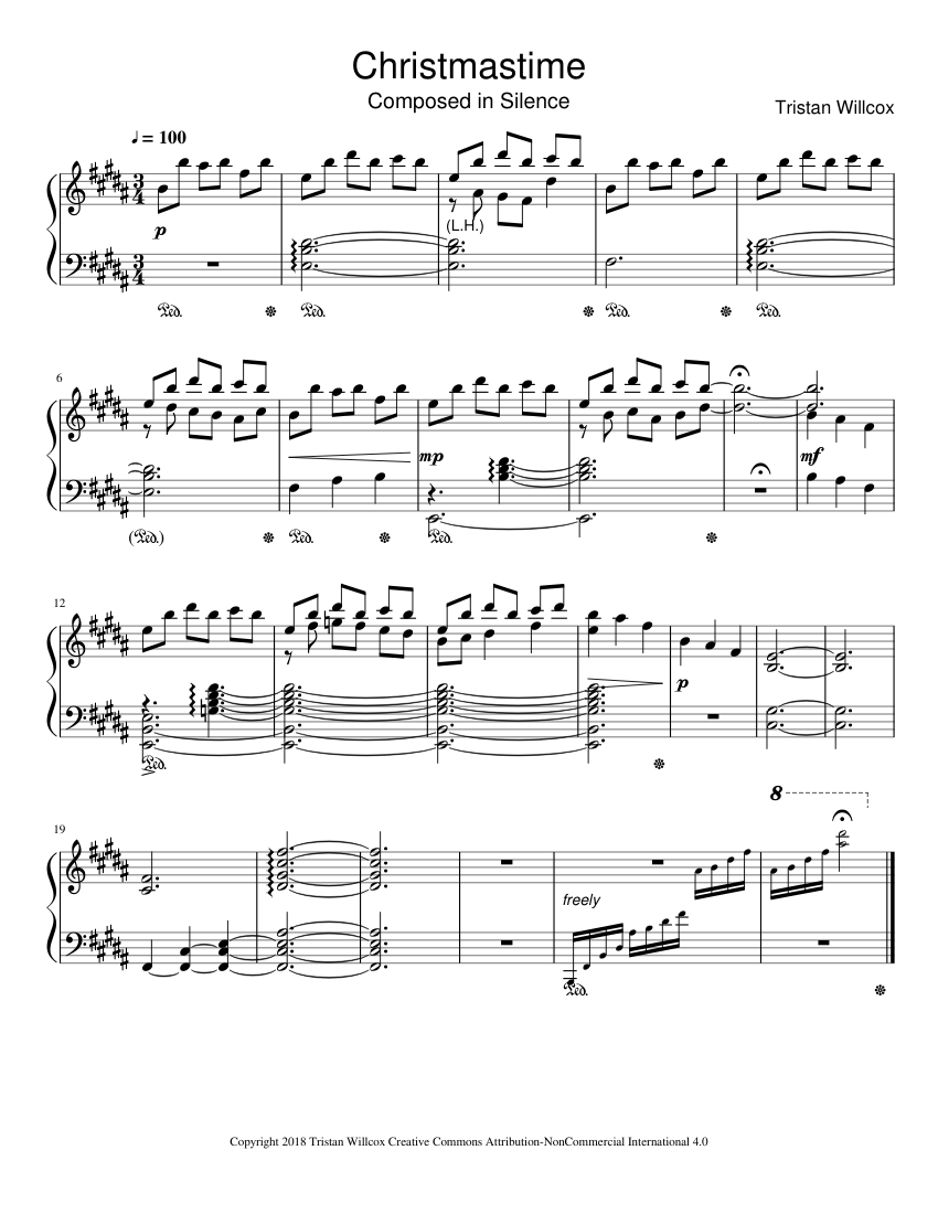 Christmastime Sheet music for Piano (Solo) Easy | Musescore.com