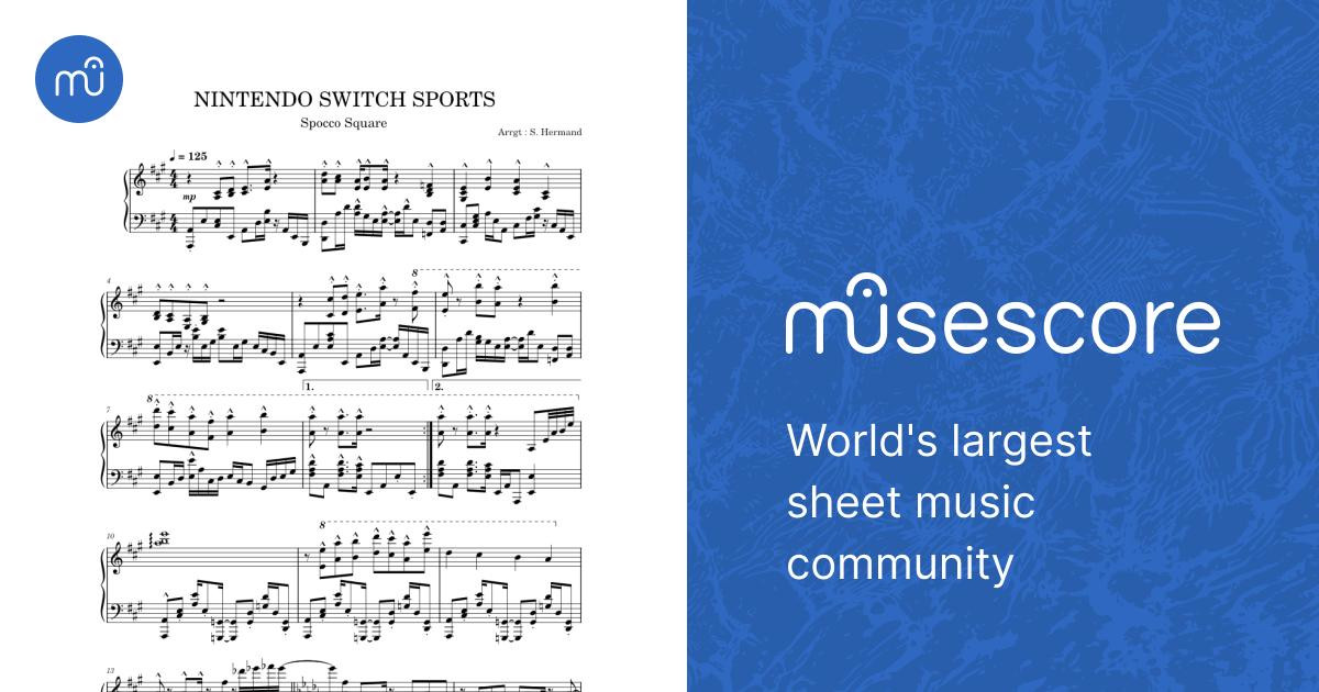 Nintendo switch sports Sheet music for Piano (Solo) | Musescore.com
