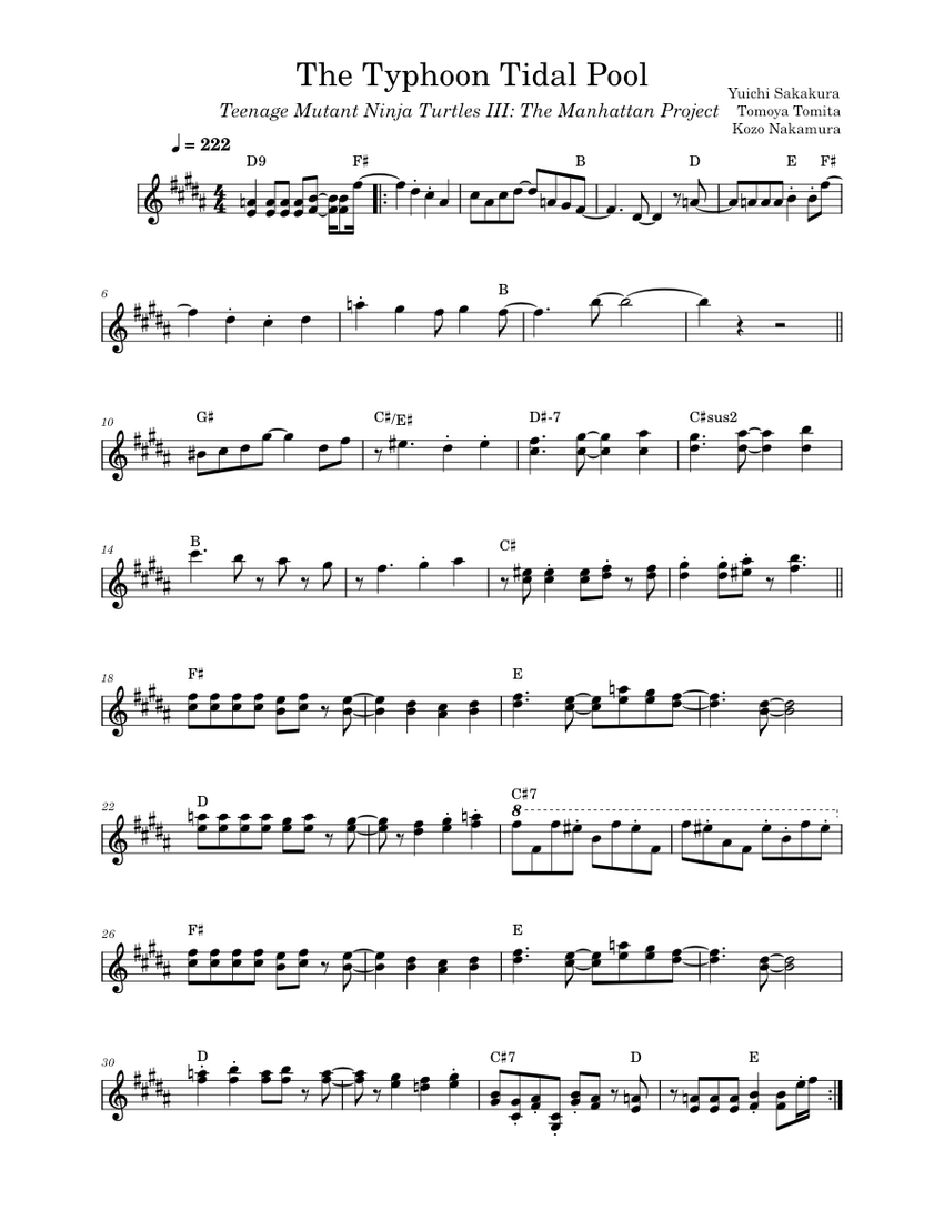 The Typhoon Tidal Pool – Yuichi Sakakura, Tomoya Tomita, Kozo Nakamura ...