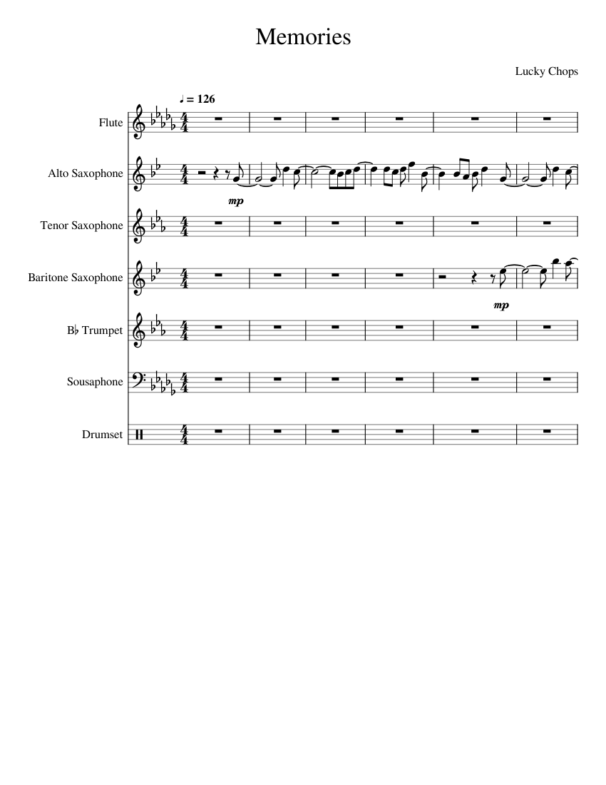 Memories - piano tutorial
