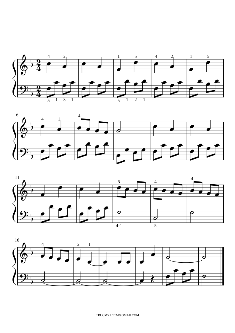 LITTLE SNOWFLAKE Sheet music for Piano (Solo) Easy | Musescore.com