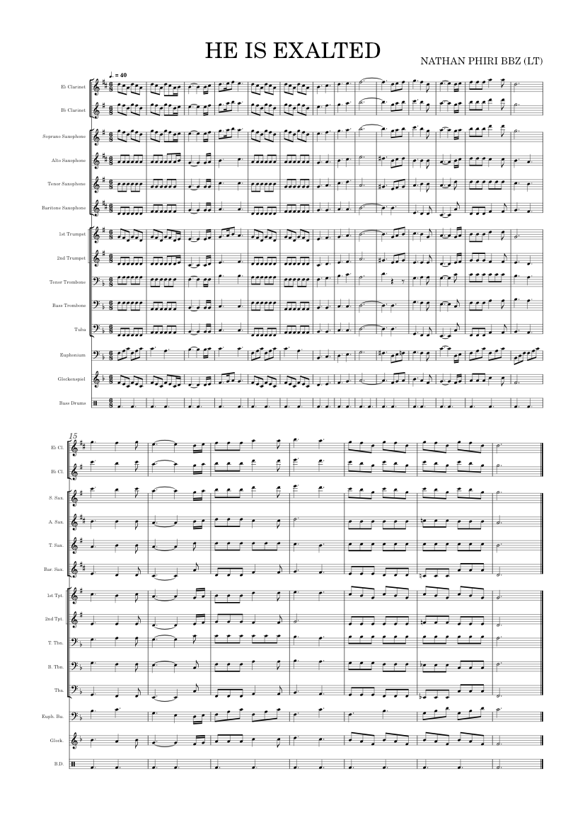 He Is Exalted - Twila Paris – Twila Paris HE IS EXALTED Sheet Music for ...