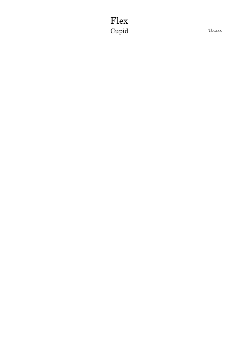 Flex – Cupid Flex Sheet Music for Trombone, Flute, Clarinet in b-flat ...