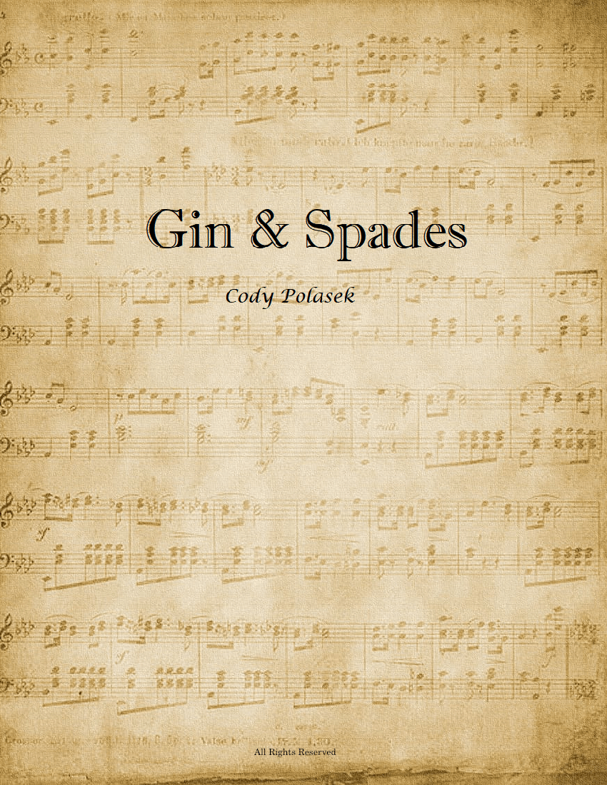 Gin & Spades (Official) - Cody Polasek Sheet music for Piano, Trombone ...