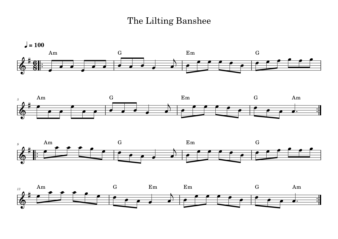 The Lilting Banshee ( Jig ) Sheet Music for Violin (Solo) | MuseScore.com