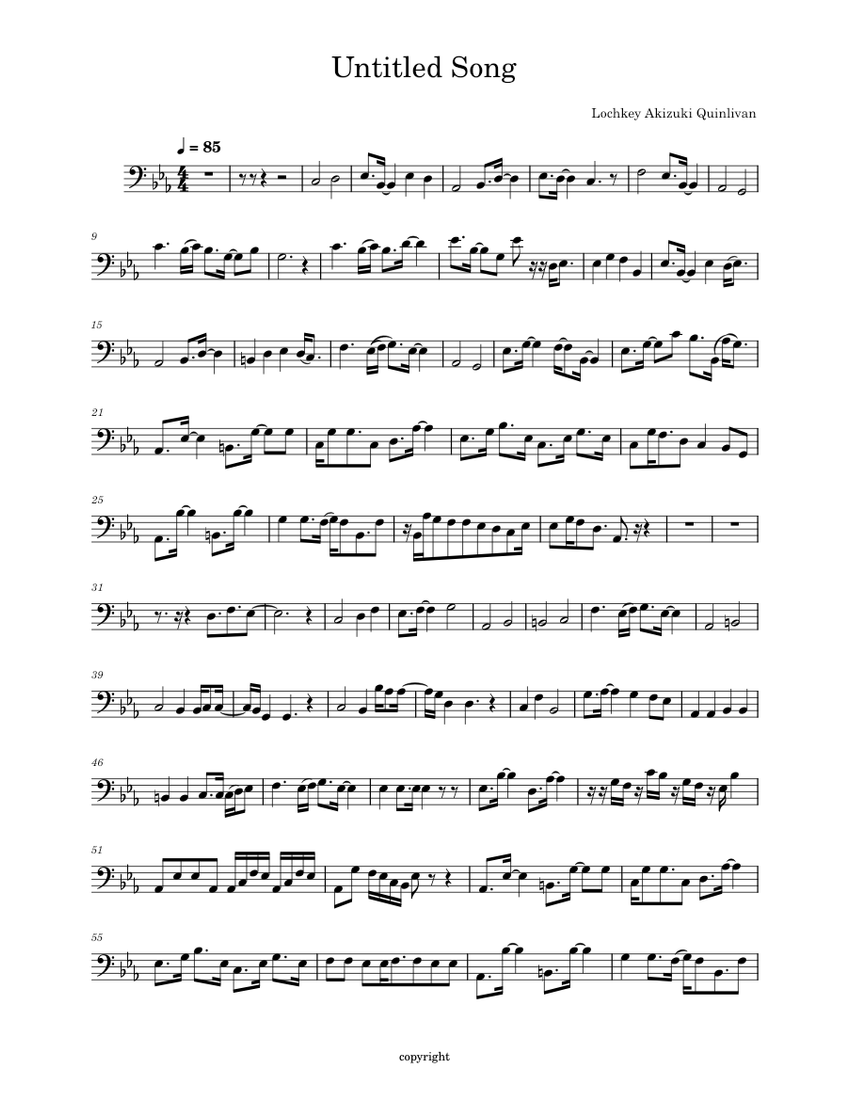 best rest song Sheet music for Piano (Solo) Easy | Musescore.com