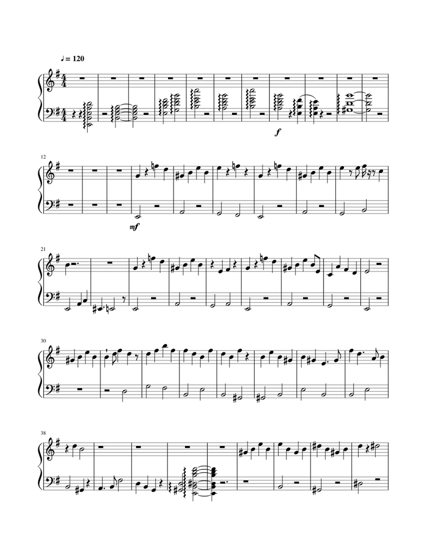 Voidish Fade Sheet music for Harp (Solo) | Musescore.com