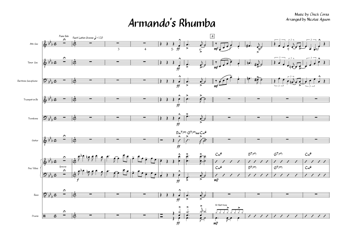 Armando's Rhumba – Chick Corea Armando's Rhumba - Chick Corea/Nicolas ...