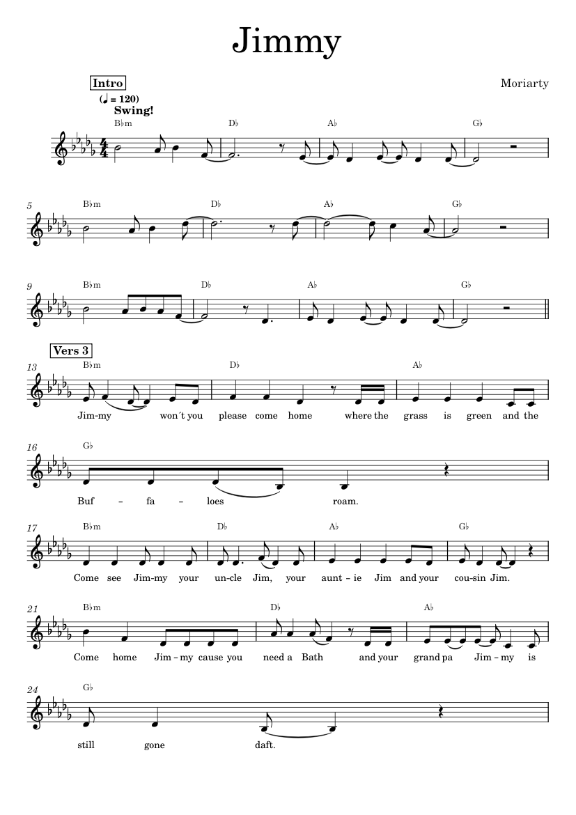 Jimmy Moriarty Sheet music for Piano (Piano-Voice-Guitar) Easy ...