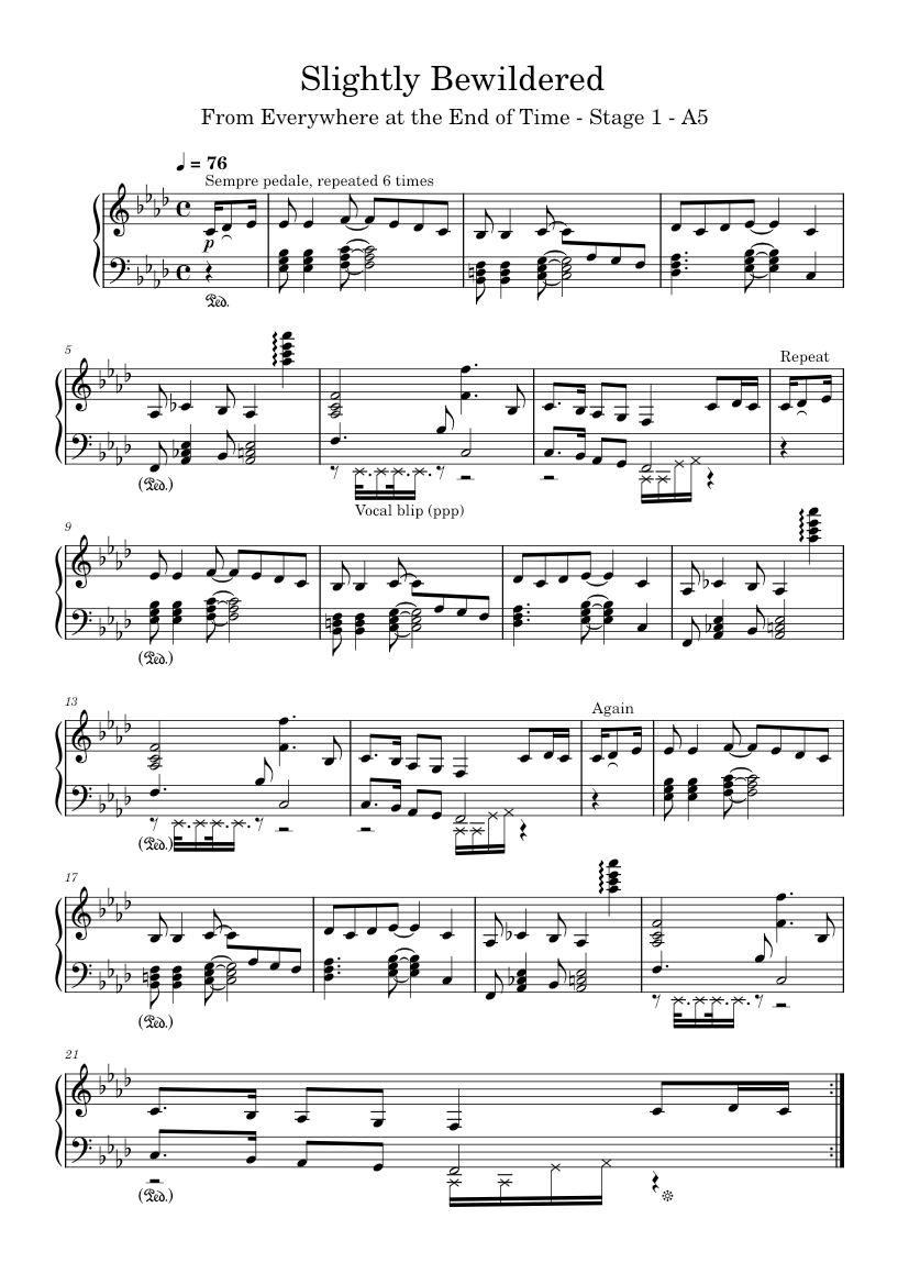 Slightly Bewildered By The Caretaker From Everywhere at the End of Time ...