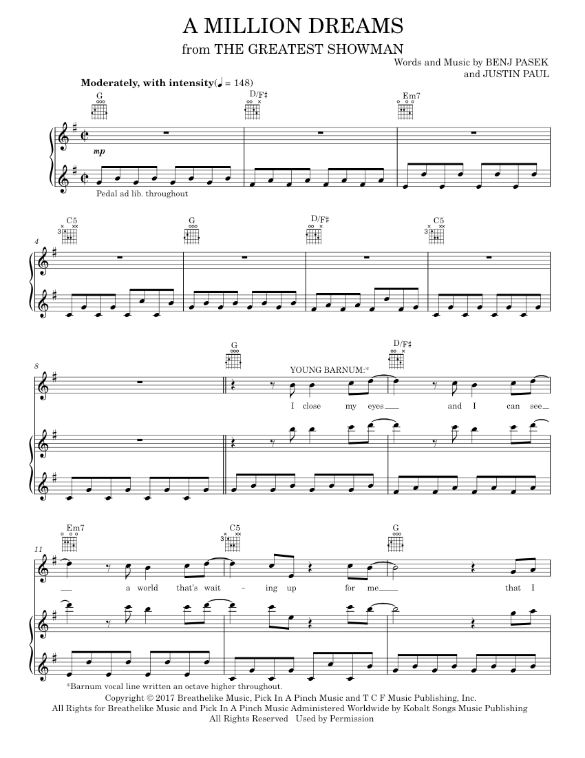 Play Official version of A Million Dreams (from The Greatest Showman ...