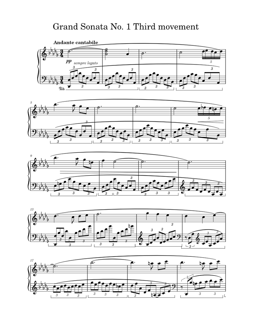 Lullaby Sheet music for Piano (Solo) | Musescore.com