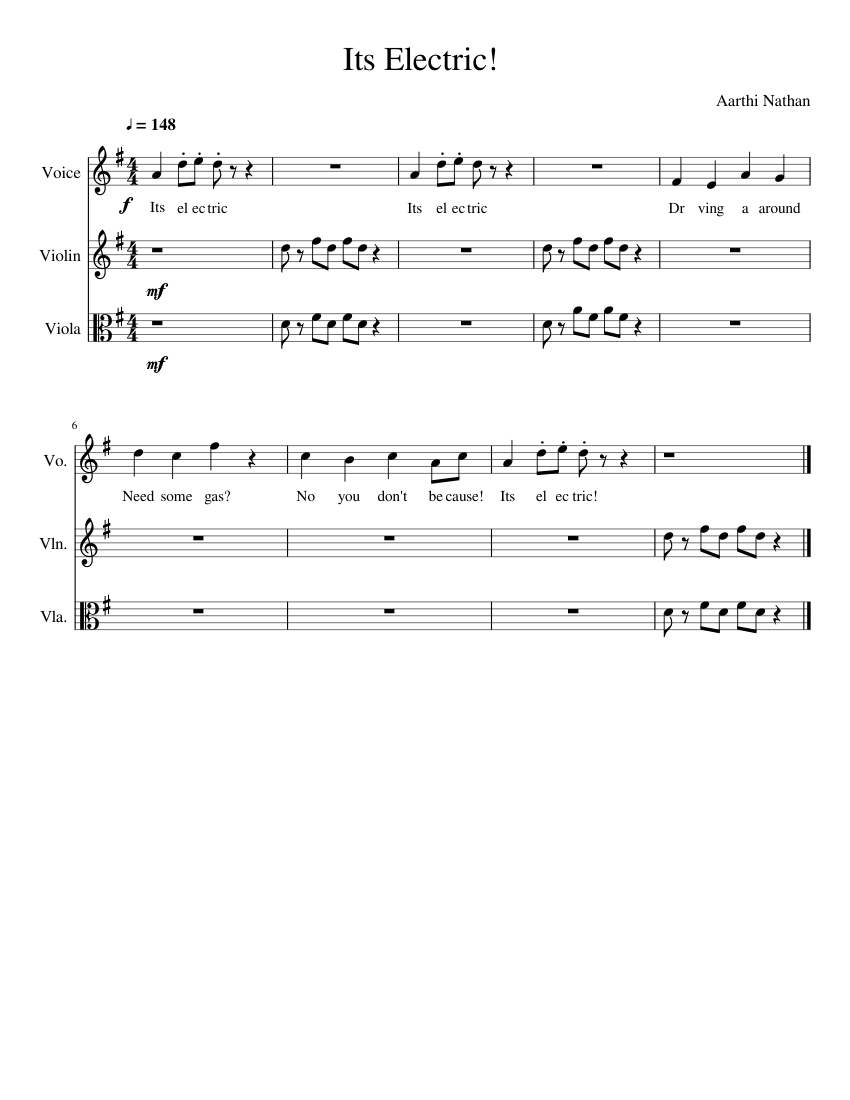 Its Electric! - piano tutorial