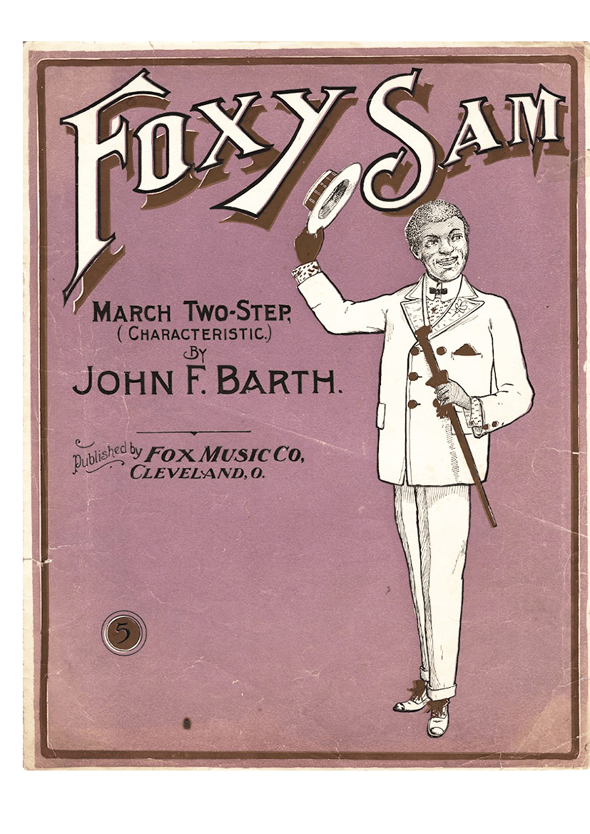 Foxy Sam by John F. Barth (1903) Sheet Music for Piano (Solo ...