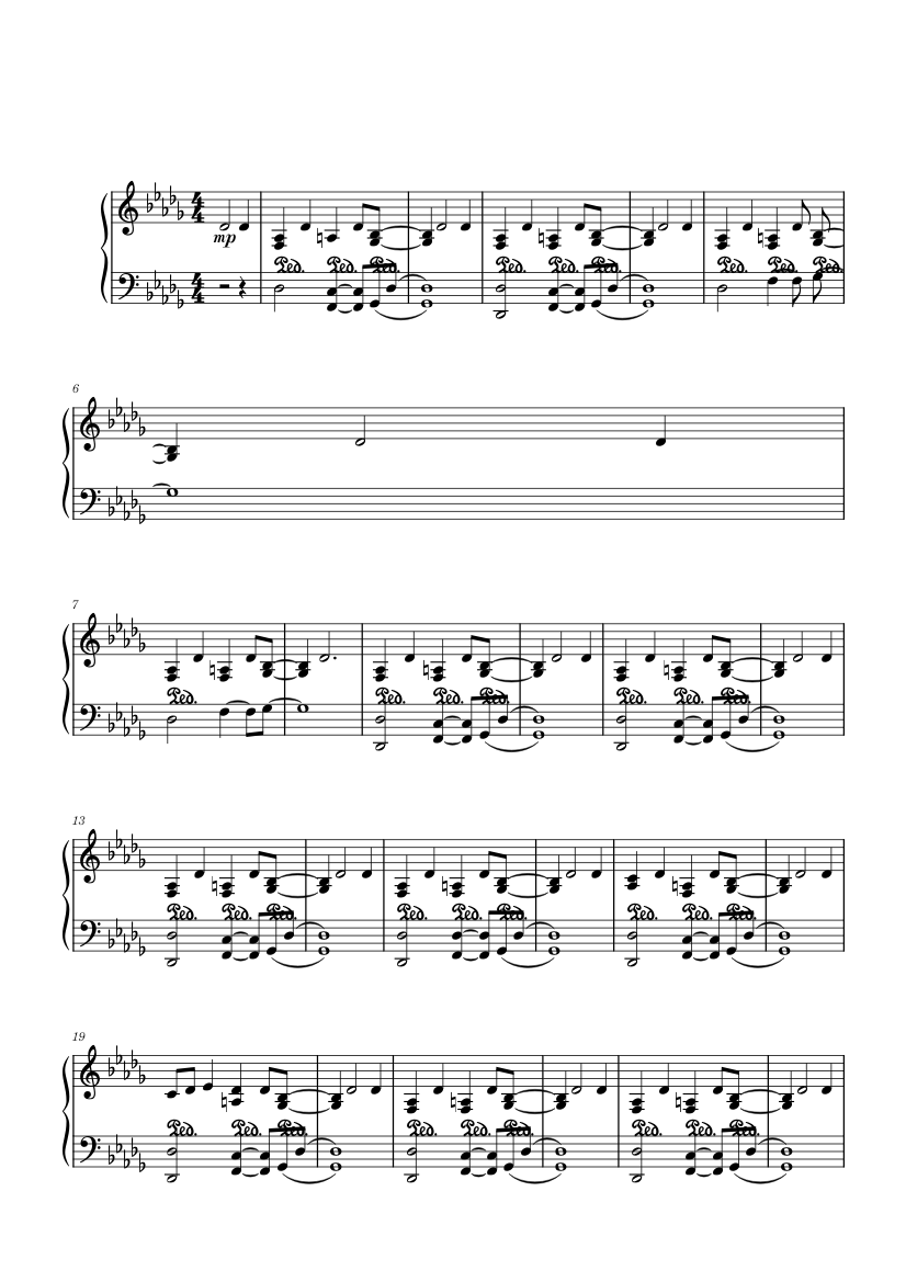 Dunno – Mac Miller Sheet Music for Piano (Solo) | MuseScore.com