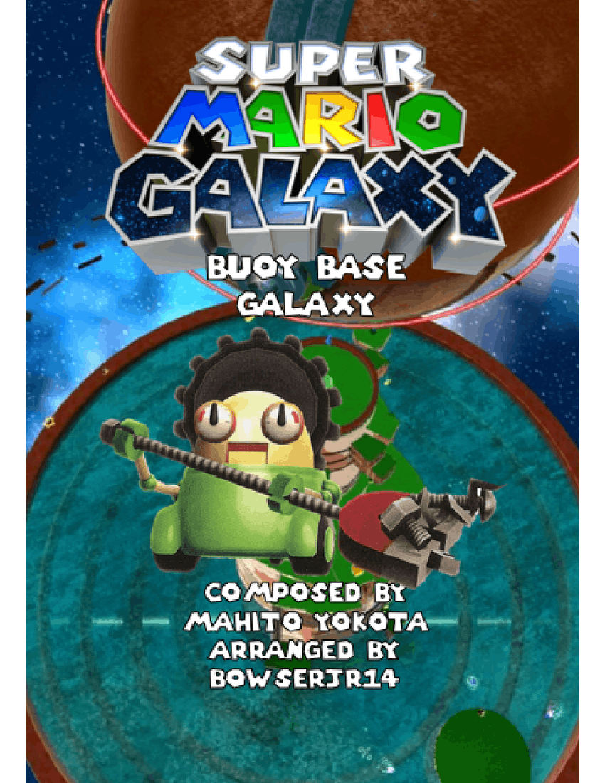 Buoy Base Galaxy | Super Mario Galaxy - piano tutorial
