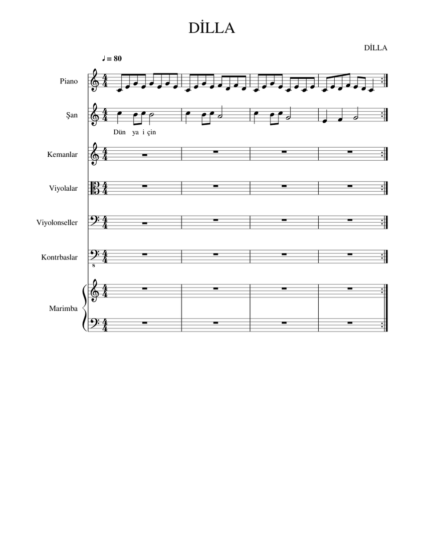 Dİlla Piano Tutorial