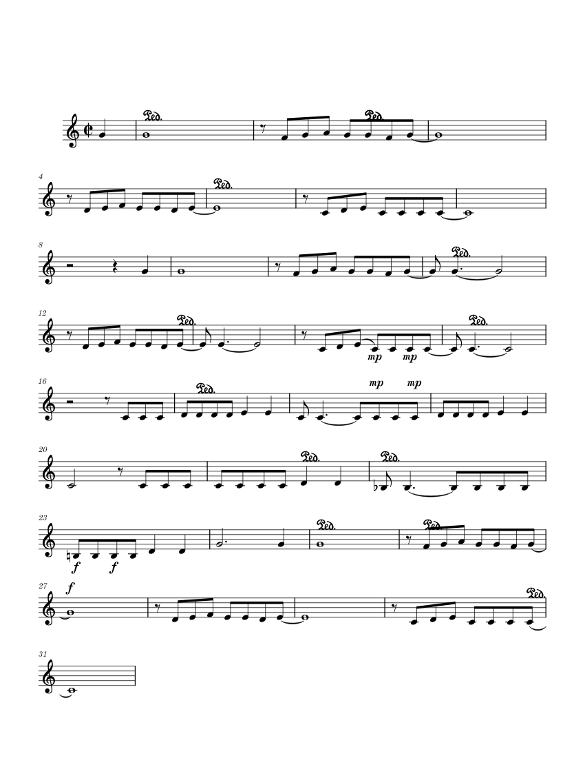 Blue Moon – Richard Rodgers Sheet music for Vocals (Solo) | Musescore.com