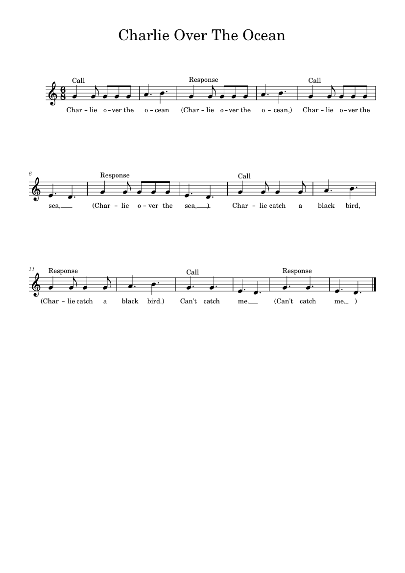 Charlie Over The Ocean Grade 4 Sheet music for Piano (Solo) Easy ...