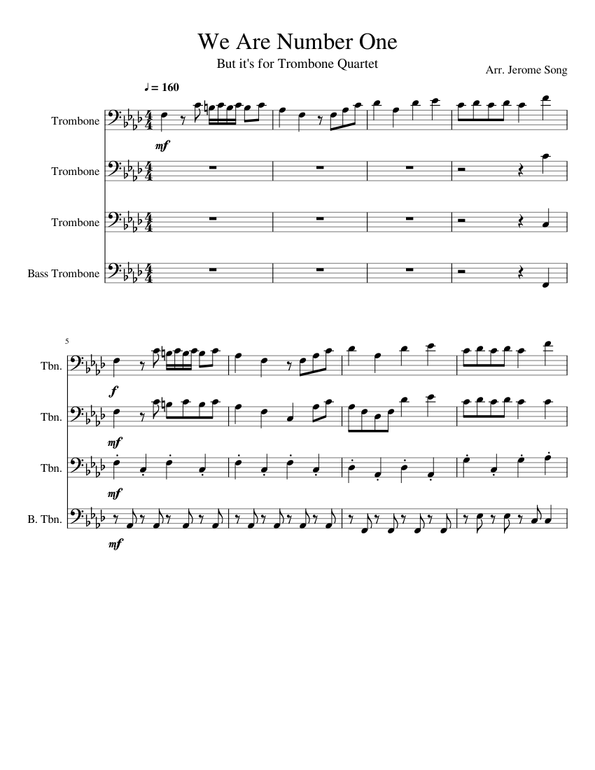 We Are Number One - piano tutorial